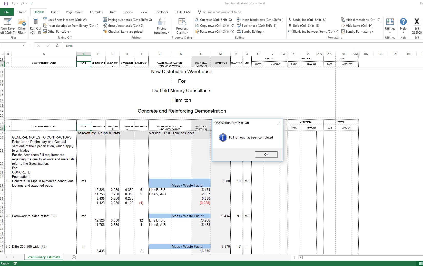 QS2000 - Duffield Murray